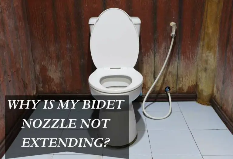 Troubleshooting Your Bidet: 4 Reasons Your Nozzle Isn’t Extending ...