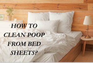 5 Effective Home Remedies for Cleaning Poop from Bedsheets – Cleaning ...